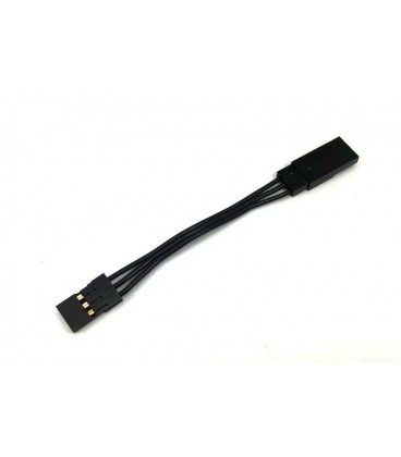 SANWA BLACK SERVO EXTENSION CABLE 50mm - Bumpersonline - Tu tienda de ...